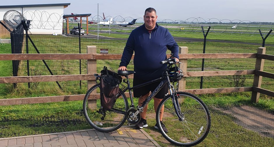 Stockport man saddles up for Alzheimers Society - One Stockport