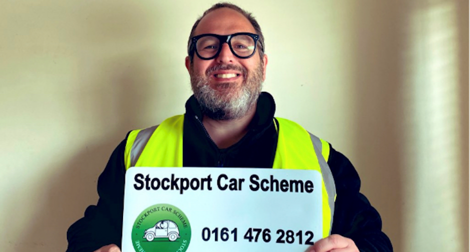 Celebrity drivers join volunteers at Stockport Car Scheme - One Stockport