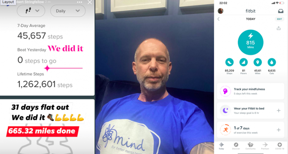 Stockport's Robert Stringfellow clocks up 1,000,000+ steps for Mind ...