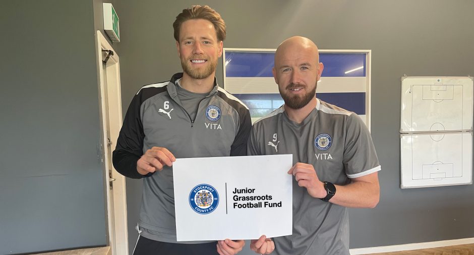 Stockport County reveal 25 local clubs to receive grassroots football ...