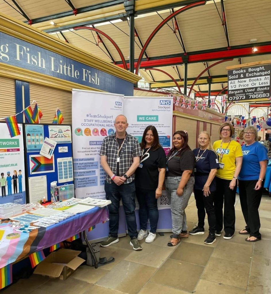 Stockport NHS teams out for Stockport Pride - One Stockport