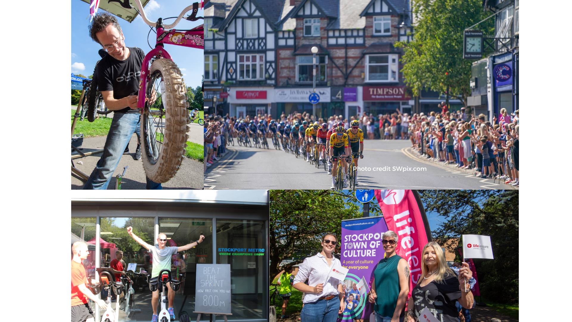 Stockport Comes out in Force to Support Tour of Britain - One Stockport