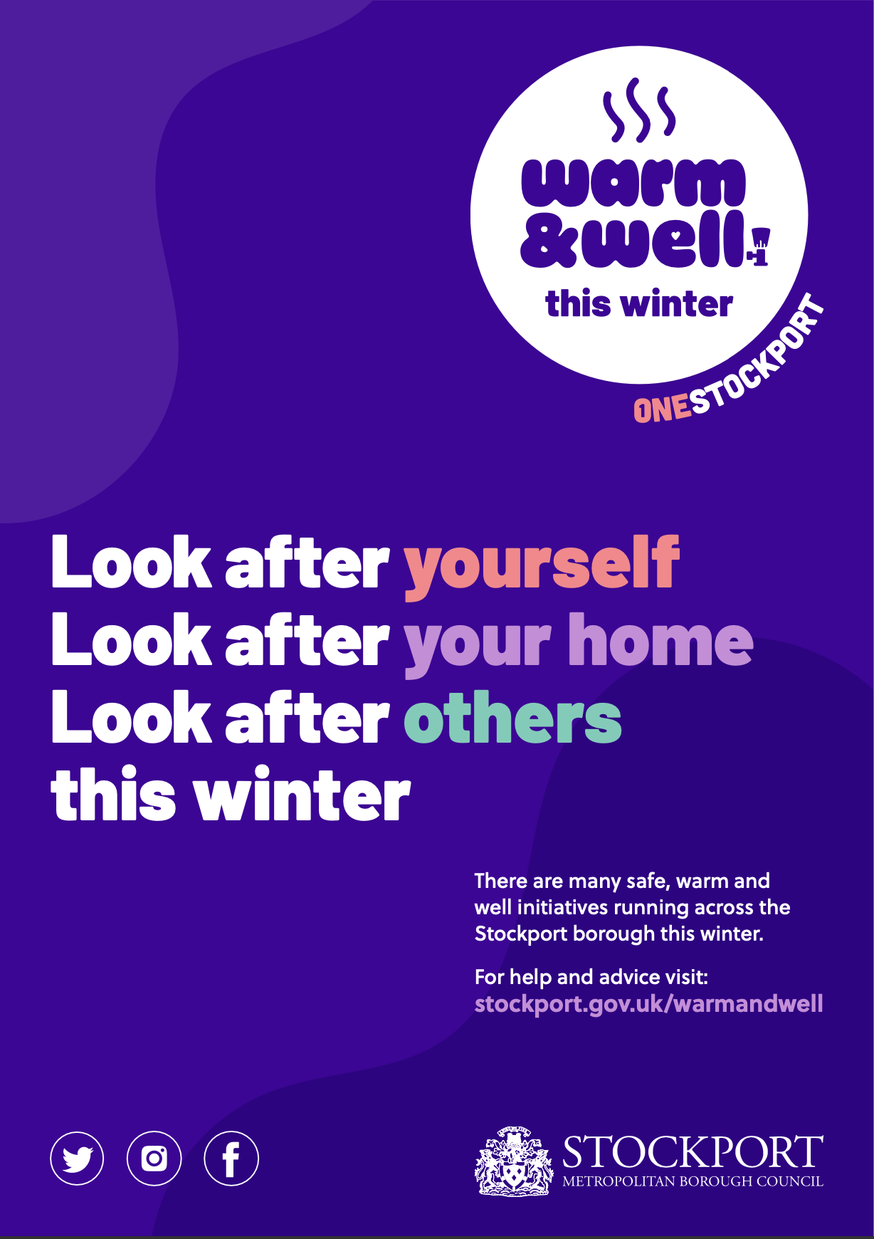 One Stockport Warm and Well initiative returns for 2023 - One Stockport