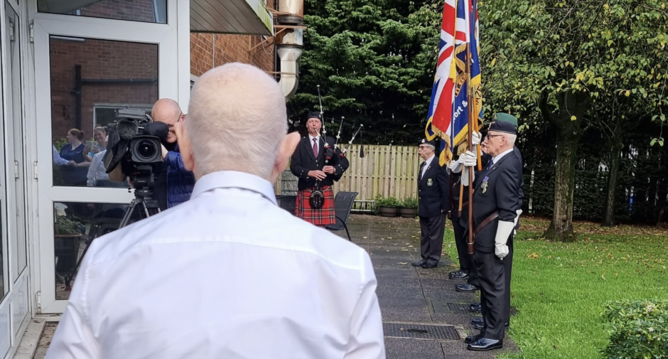 Seven Stockport Cawood House Veterans Make National News with Emotional ...