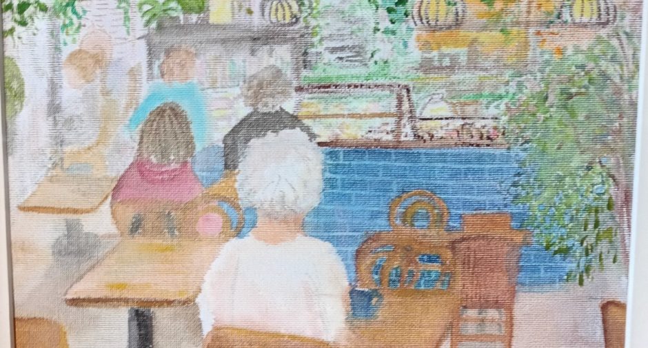 Real Public Art Show: Pat Hill’s favourite coffee shop inspired work of ...