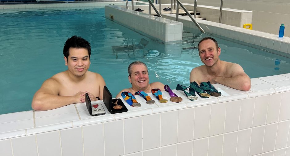 Paralympic swimming star Matt Walker MBE benefits from pool at Stepping ...