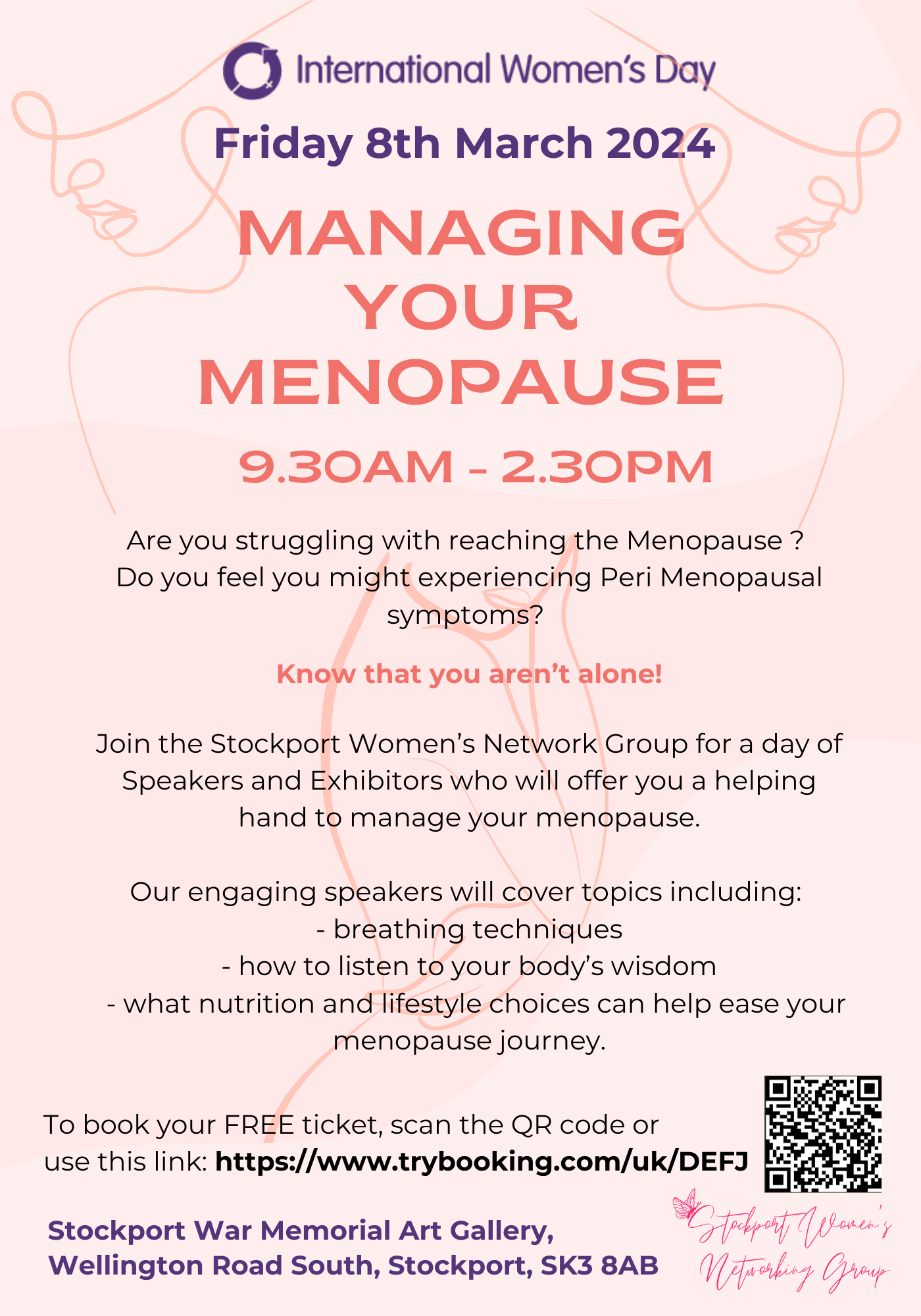 Managing Your Menopause – One Stockport