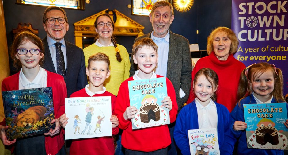 Children’s Author and Poet Michael Rosen visits Stockport’s Children’s ...