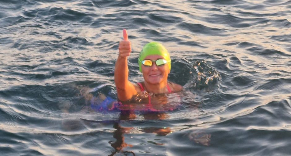 BetFred founder's daughter braves open waters for St Ann's Hospice ...