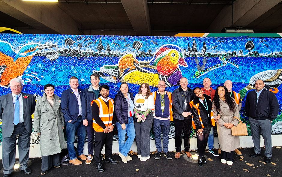 Plastic Shed unveils stunning new mural at Stockport Bus Station - One ...